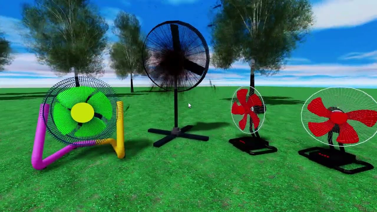 CRAZY FANS COLLECTION! 🤪 Ventiladores Malucos no Roblox | Roblox Funny ...