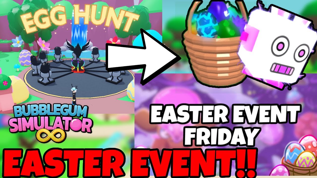 New *Easter Event* (Egg Hunt, Secret Pets) Update In Bubble Gum ...