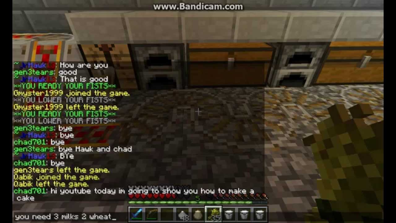 Minecraft How To Make A Cake - YouTube