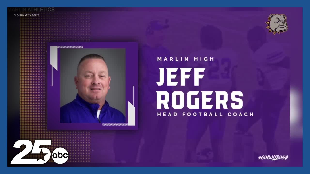 Jeff Rogers announced as Marlin head football coach - YouTube