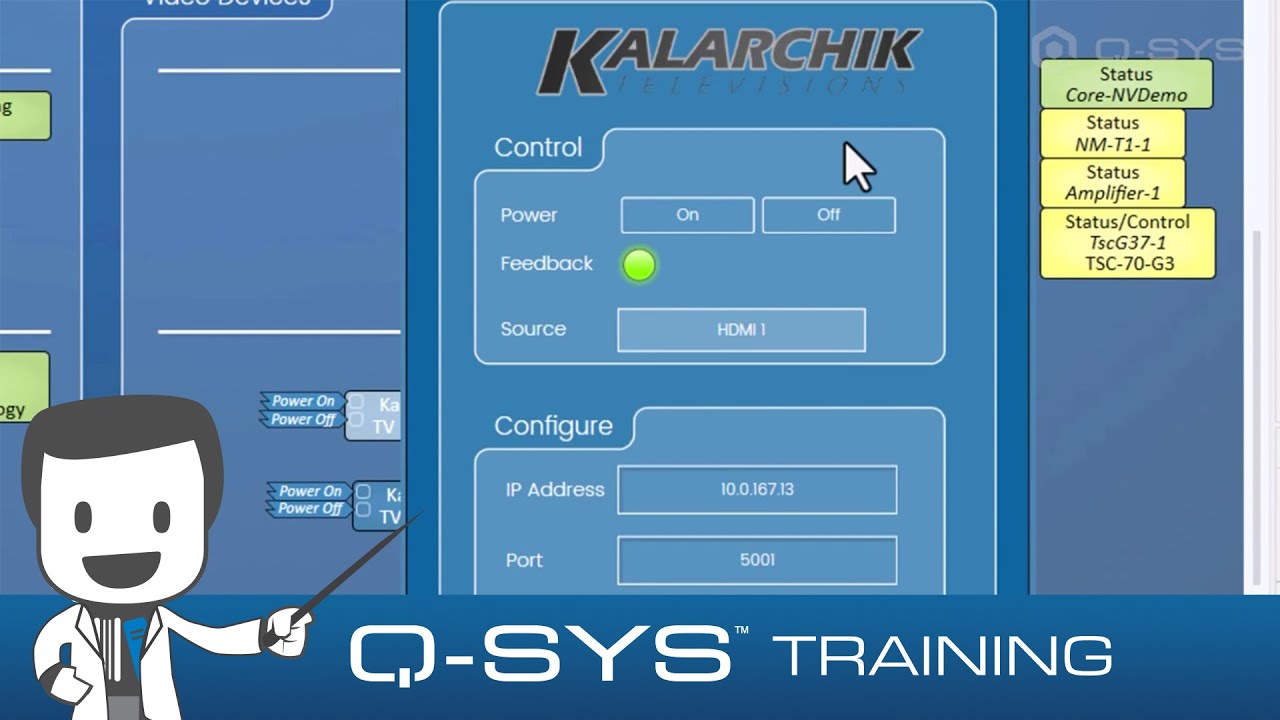 Q-SYS Training | Control and UCI FUNDAMENTALS - E2 - Third Party ...