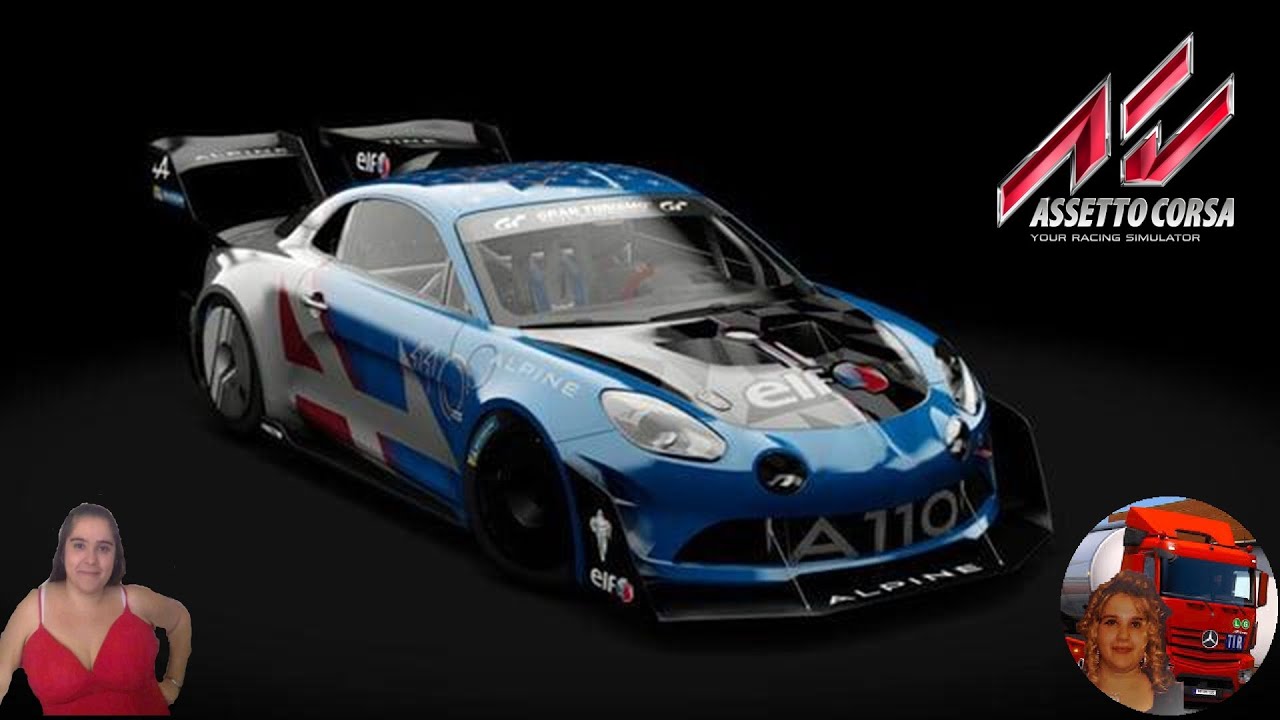 Assetto Corsa Alpine A110 GT4 Evo PIKES PEAK Test Slovakia Ring ...