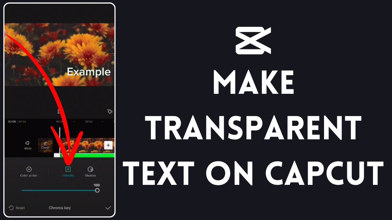 How to Make Transparent Text on Capcut? - YouTube