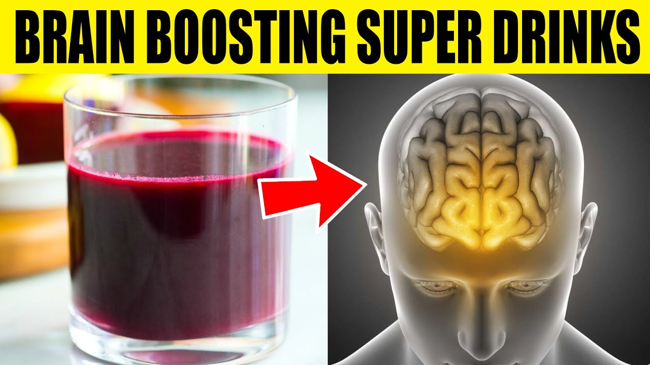 Top 11 Brain Boosting Super Drinks to Help You Stay Focused - YouTube