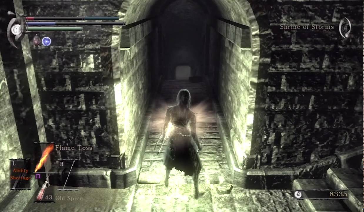 Demon's Souls - Killing Primeval Demon in Shrine of Storms - YouTube