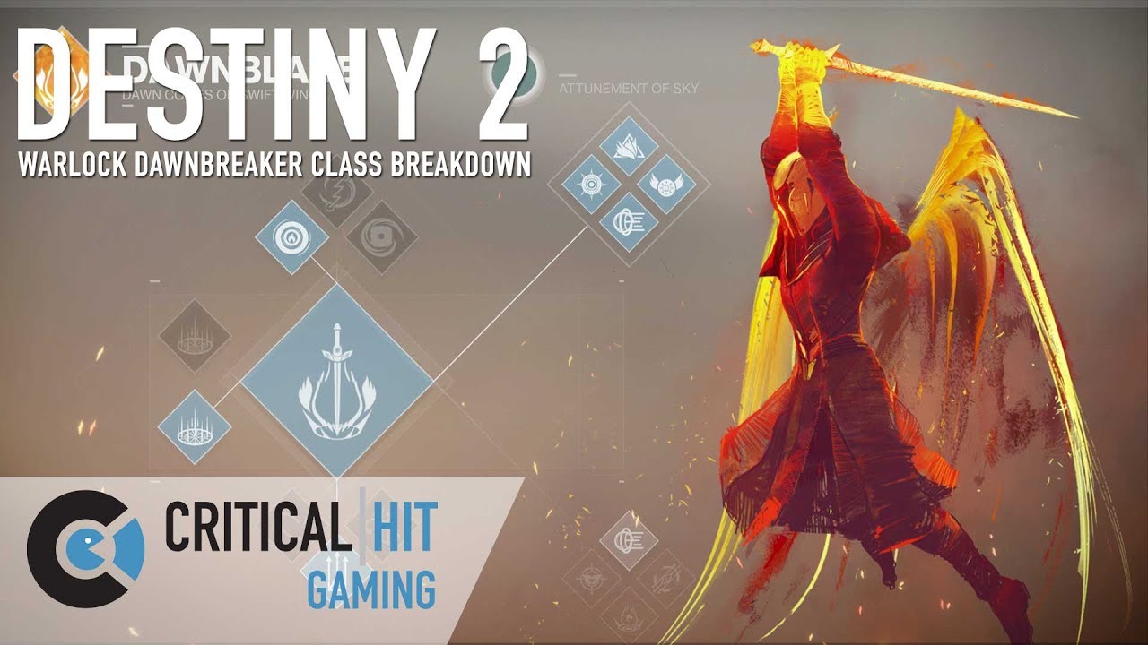 DESTINY 2 - Breaking down the new Warlock Dawnblade class - YouTube