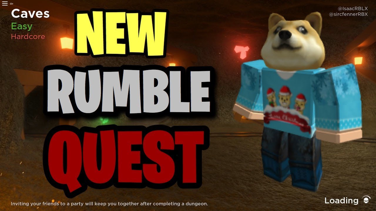 New DQ? NEW Rumble Quest on Roblox ⚔️😱 - YouTube