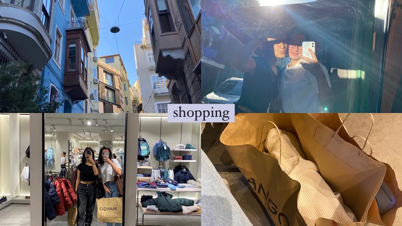 Alışveriş Vlog🛍 mango outlete gittik || taksim🫠 - YouTube