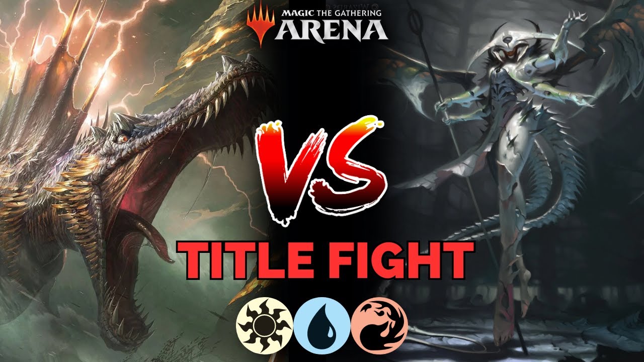👼 ATRAXA 🆚 ETALI 🦖 TITLE FIGHT! | MTG Arena Standard Ranked | Jeskai ...