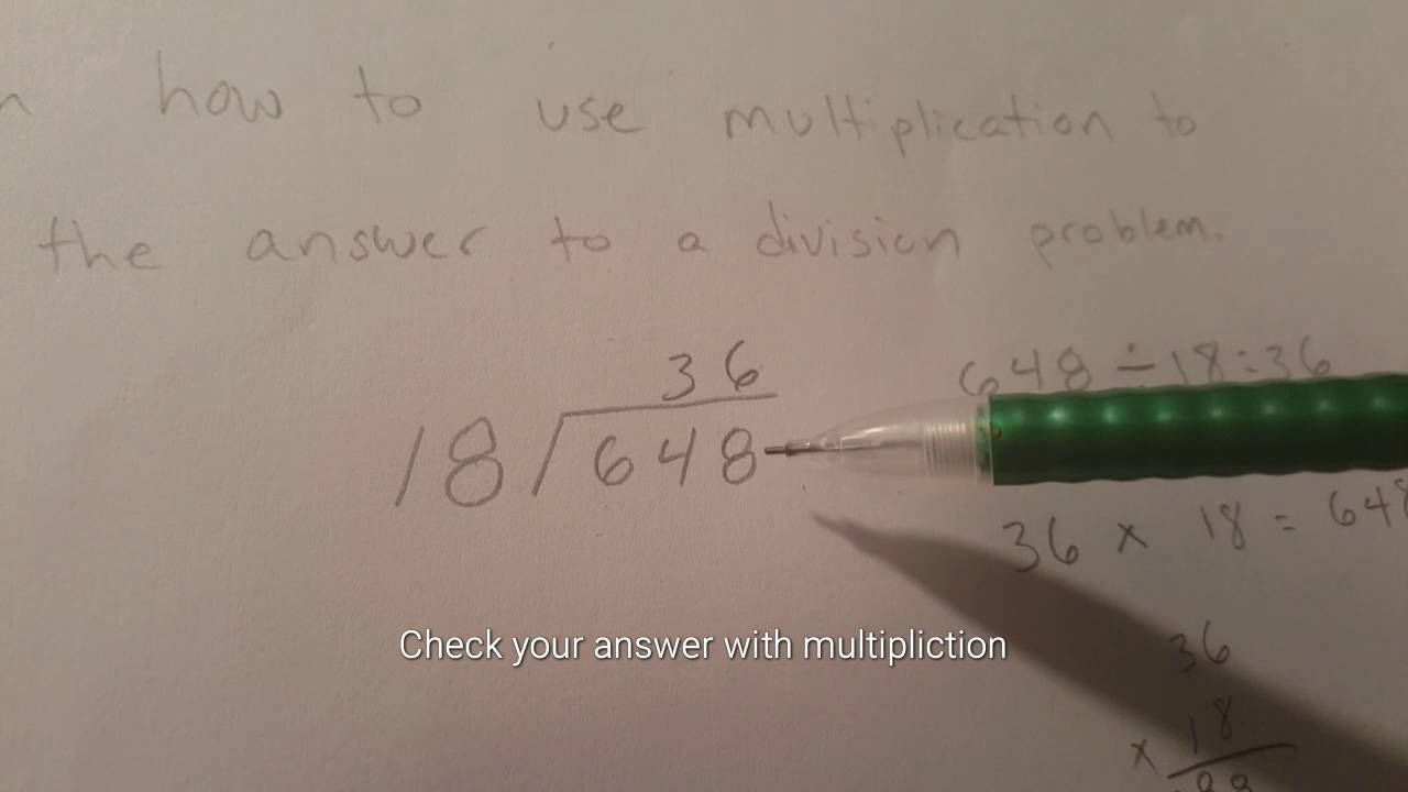 Long Division Tricks! - WEBB MATH - - YouTube