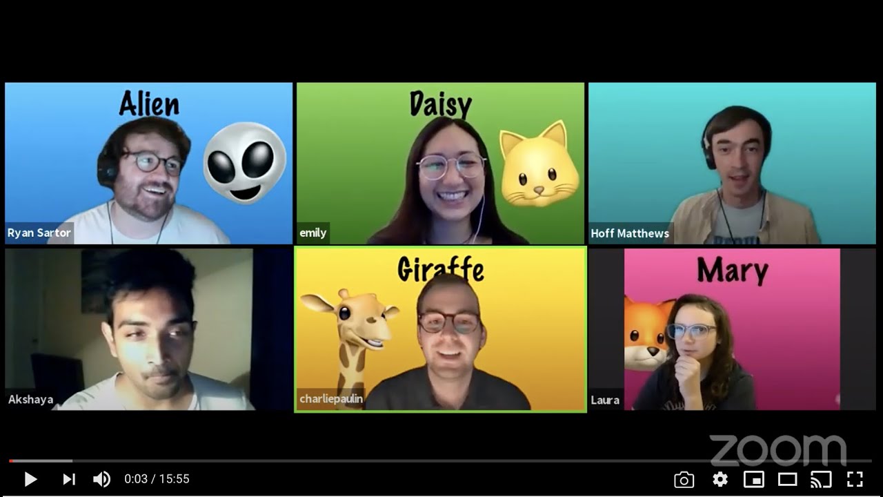 Alien Giraffe Pilot Table Read - YouTube