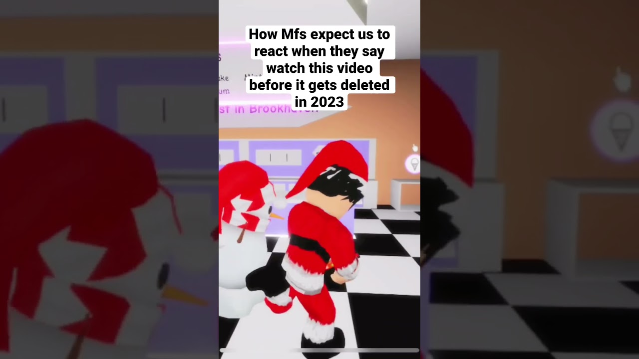 How mfs expect us to react when they say watch this video before it ...