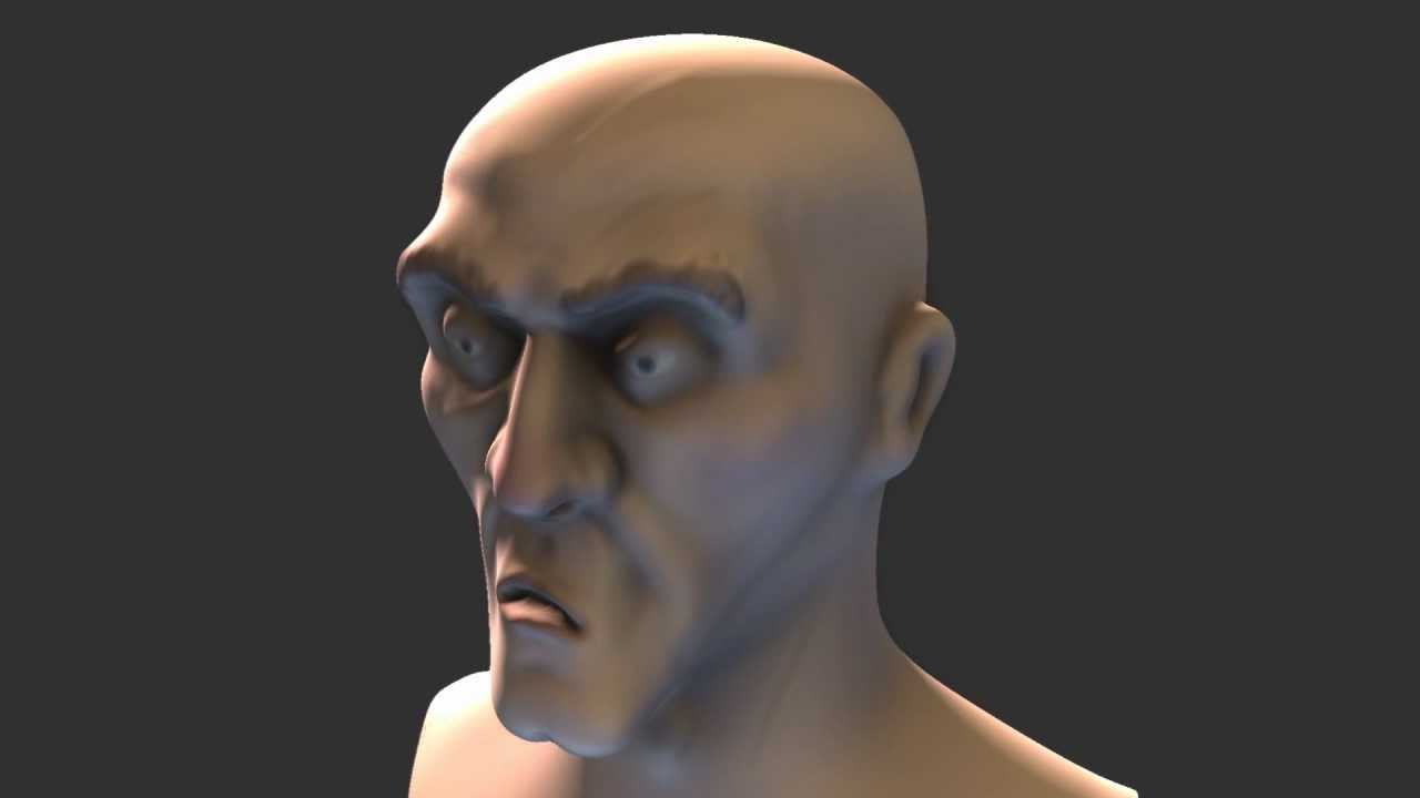 mudbox - man's head spin - YouTube