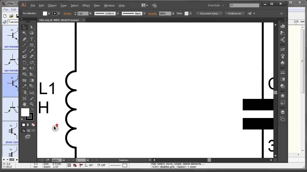 Σχεδίαση ηλεκτρονικών κυκλωμάτων με το sPlan 7.0 | electronic circuit ...