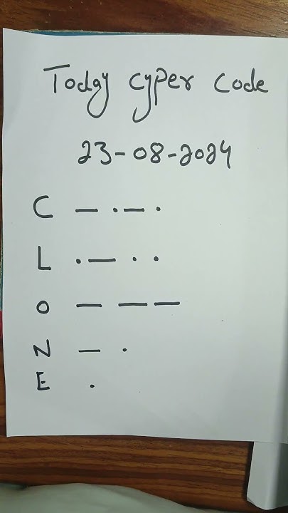 Today cyper cod 23-08-2024#hamsterkombat #cyper code# - YouTube