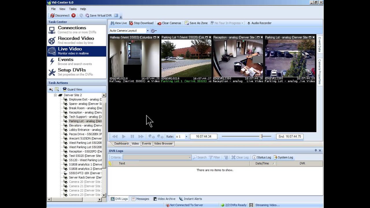 Vid Center Working with VirtualDVRs - YouTube