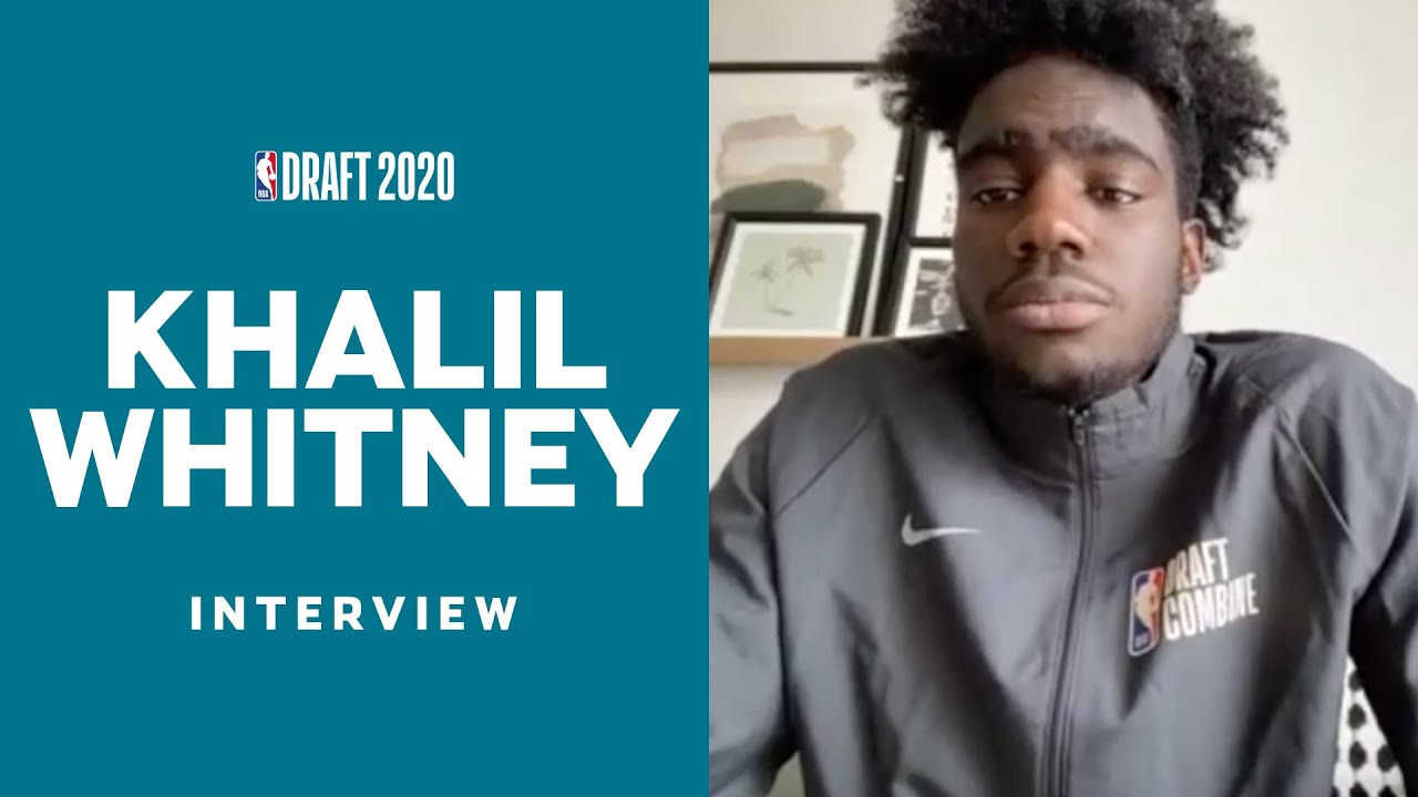 Charlotte Hornets Pre-Draft Interview with Khalil Whitney - YouTube