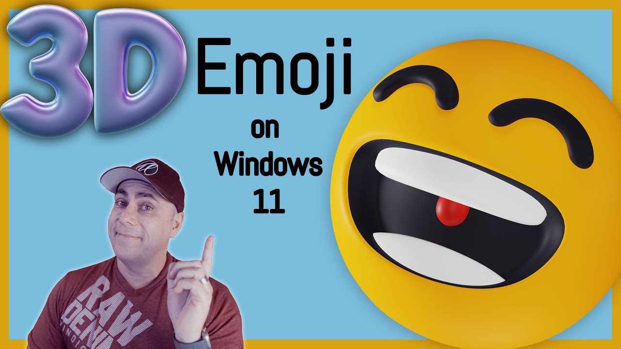 NEW 3D Emoji coming for Windows 11 - YouTube