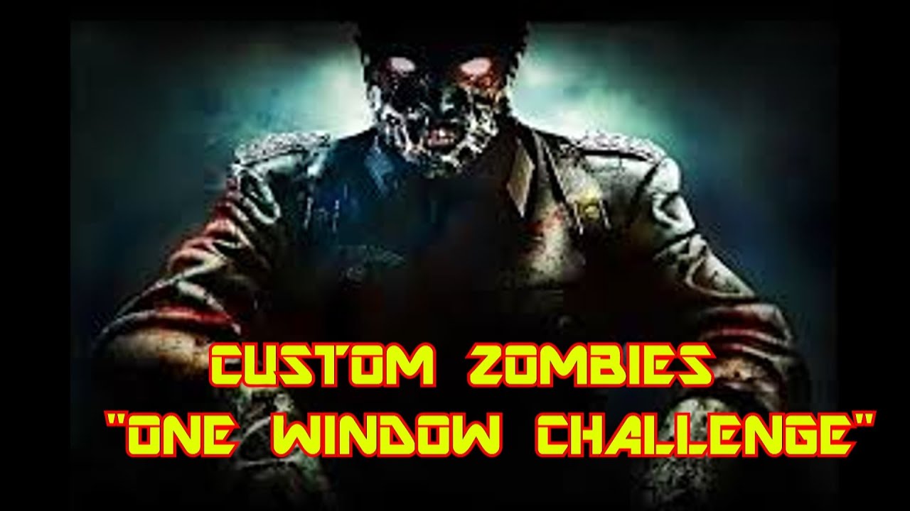 PC Custom Zombies "One Window Challenge" - YouTube