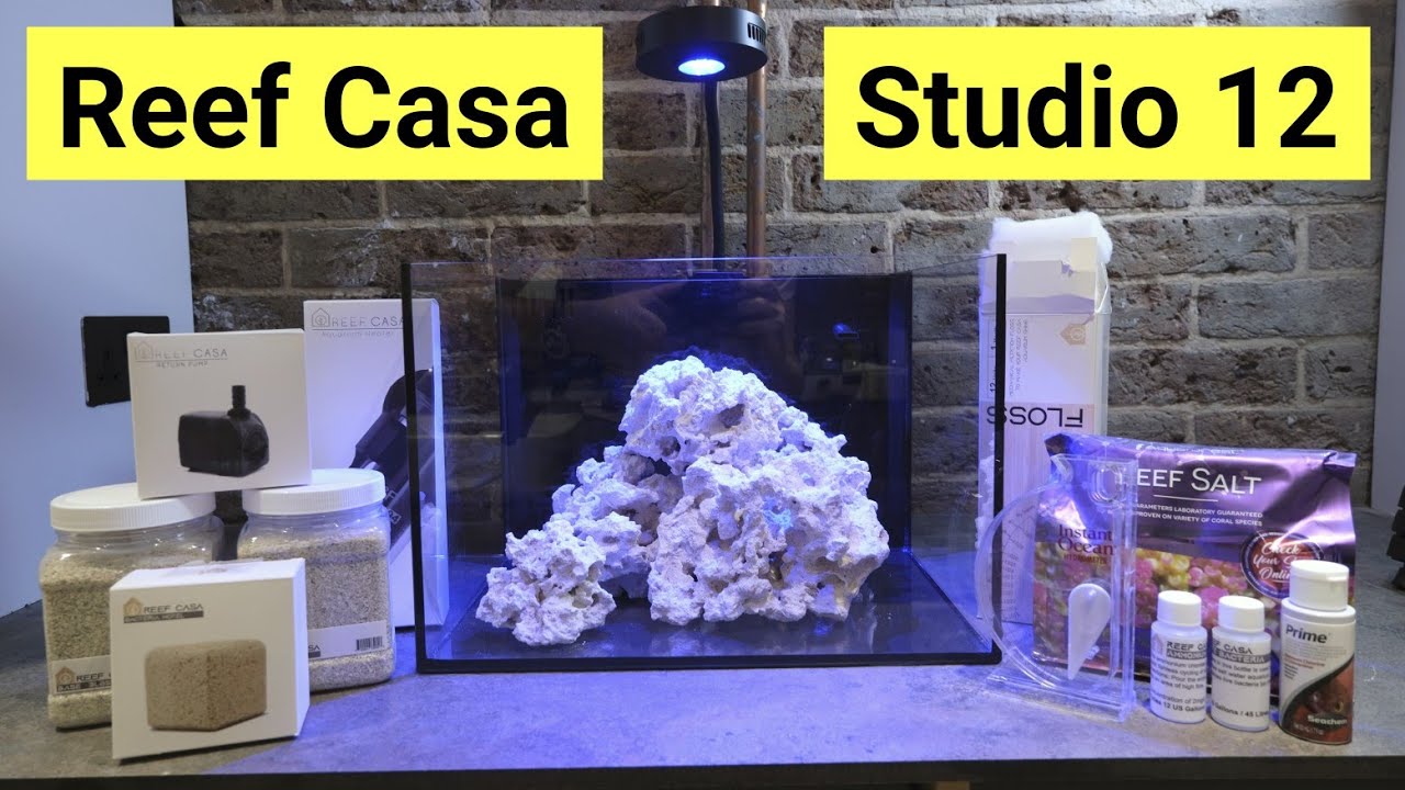 Reef Casa Studio 12 Unboxing | Nano Reef Tank Setup Part 1 - YouTube