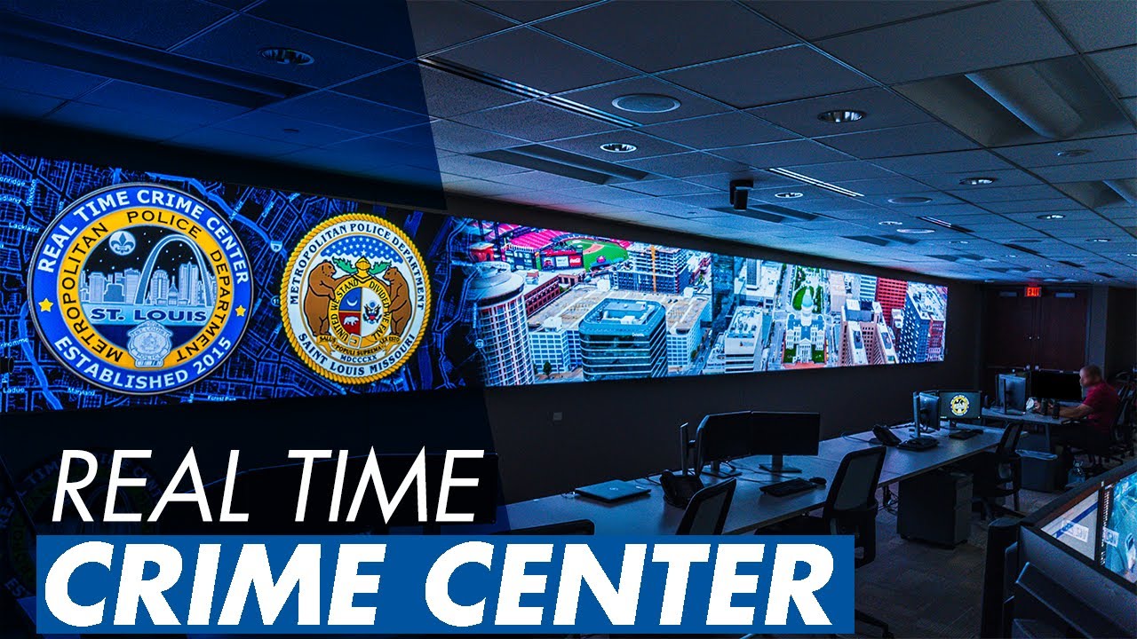St. Louis PD Real Time Crime Center - YouTube