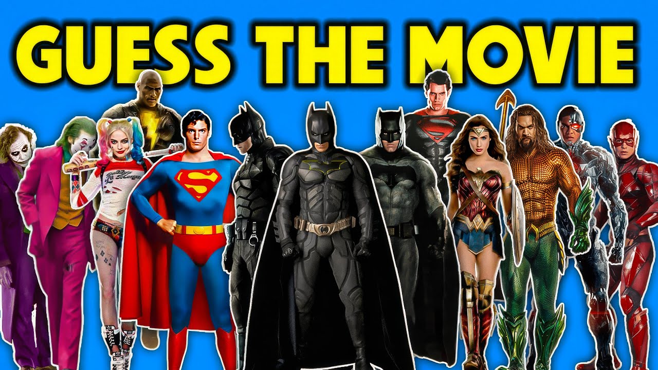 GUESS THE DC MOVIE FROM A FRAME | MOVIE TRIVIA QUIZ - YouTube
