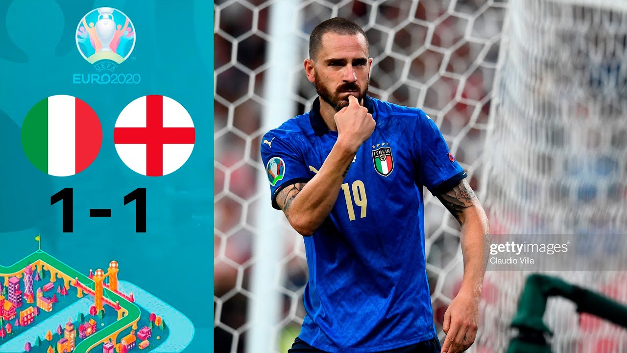 Leonardo Bonucci Goal England vs Italy 1-1 Highlights & Goals | EURO ...