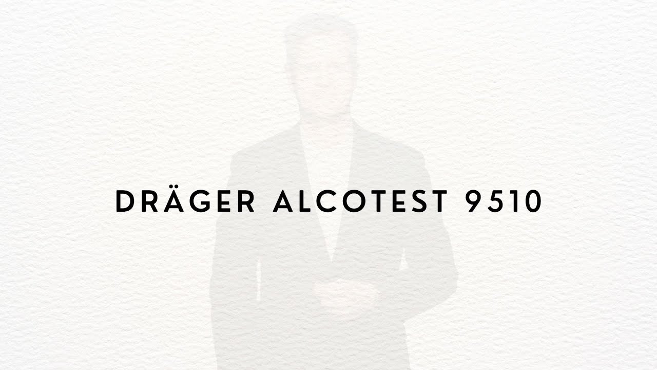 The DUI Breath Test Machine: Draeger Alcotest 9510 - YouTube
