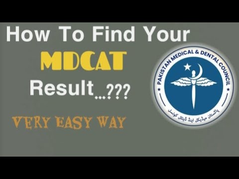 How to download your PMDC/PMC MDCAT result card 2023 by B-form or CNIC ...