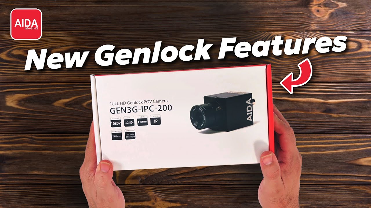 GEN3G-IPC-200 UNBOXING - Latest Genlock Features POV Camera - YouTube