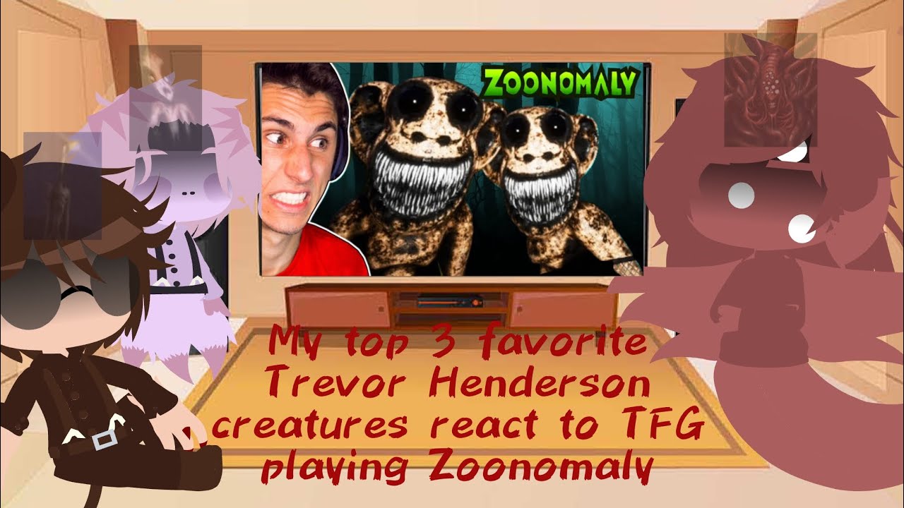 [OLD & RANDOM] My top 3 favorite Trevor Henderson creatures react to ...