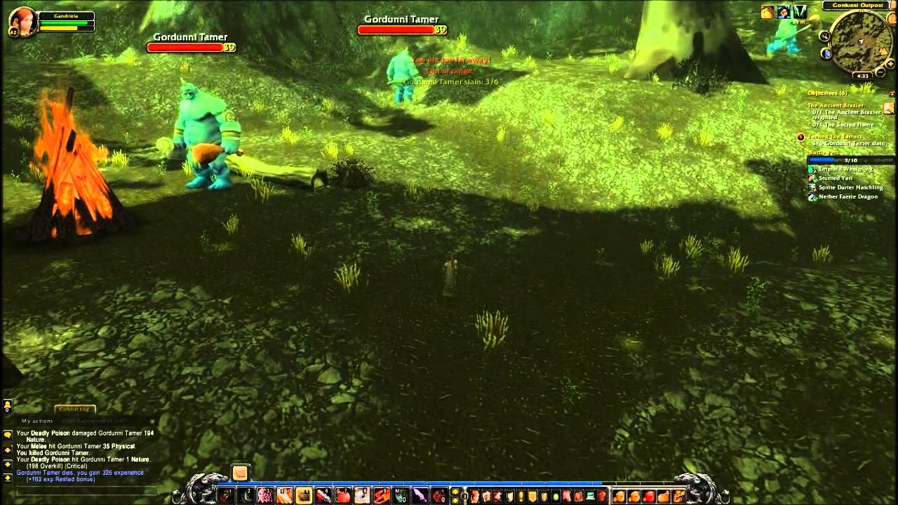 Taming The Tamers Quest - World of Warcraft - YouTube