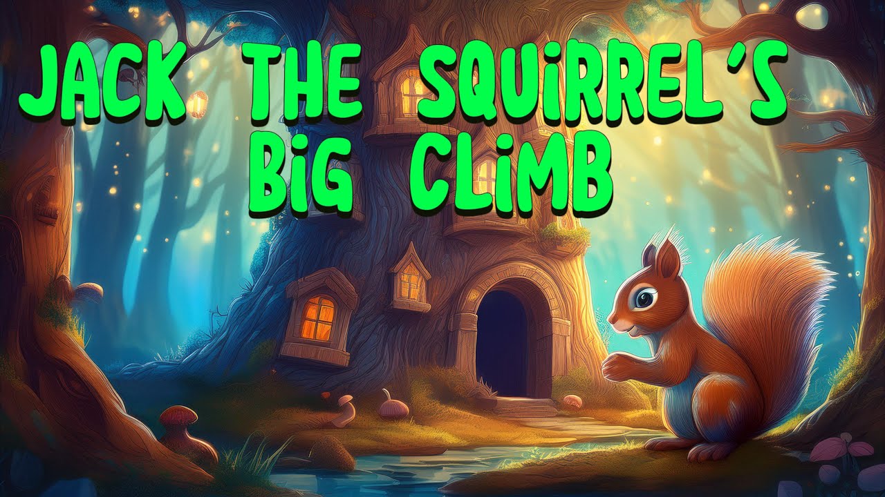 Jack the Squirrel’s Big Climb || Bedtime stories for Kids in English ...