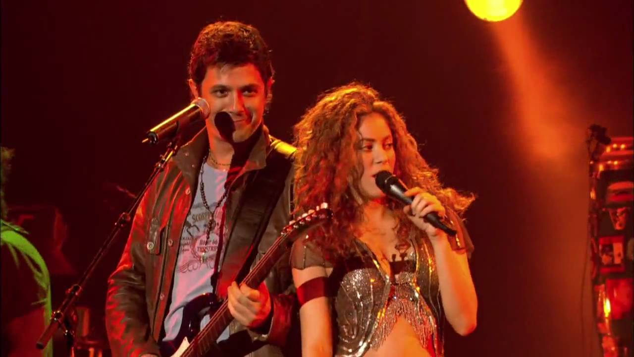 Shakira feat Alejandro Sanz La Tortura LIVE Oral fixation Tour HDfan ...