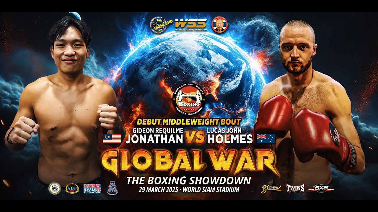 Gideon Requilme Jonathan 🇲🇾 VS Lucas John Holmes 🇦🇺 | March 29, 2025 ...