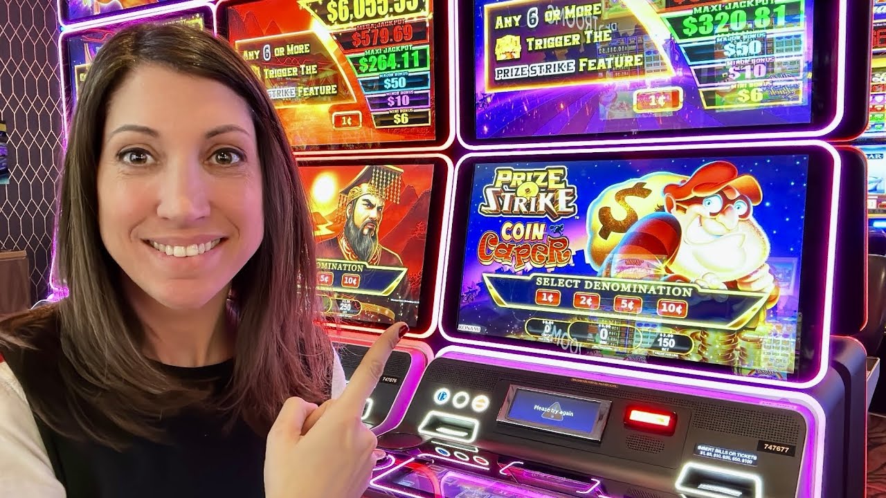 Yay! 👉 I'm at YAAMAVA CASINO! 😮 Finally playing Prize Strike slot ...