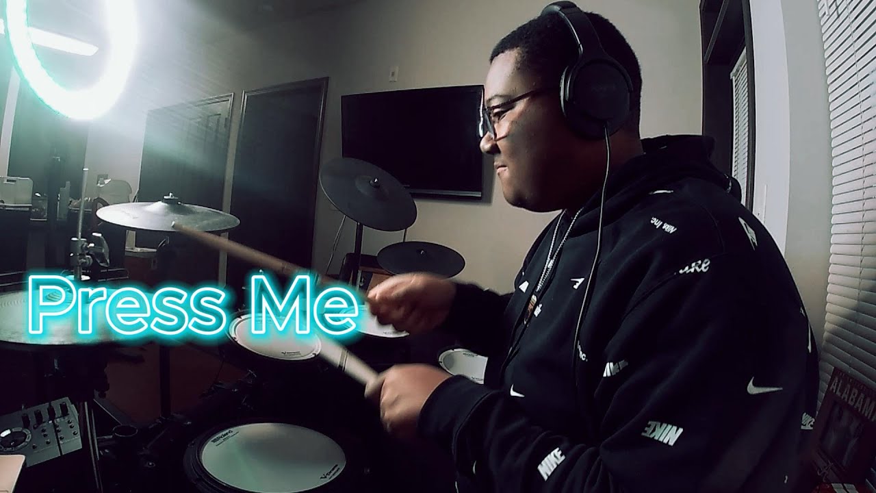 Chris Brown Press me Drum Cover - YouTube
