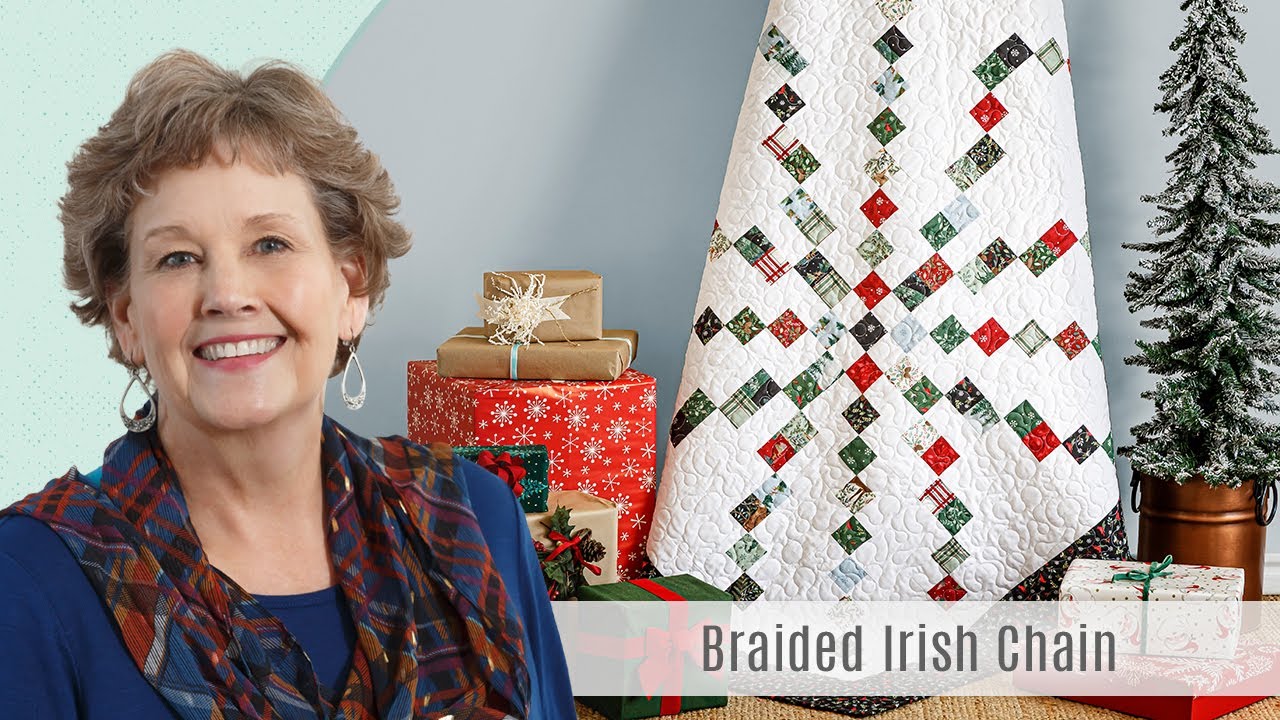 How to Make a Braided Irish Chain Quilt - Free Project Tutorial - YouTube