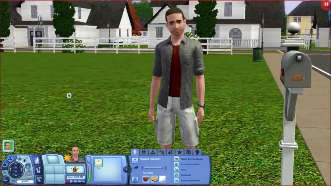 The Sims 3 Legacy Challenge - Ep. 1 - "Howard Hamilton" - YouTube