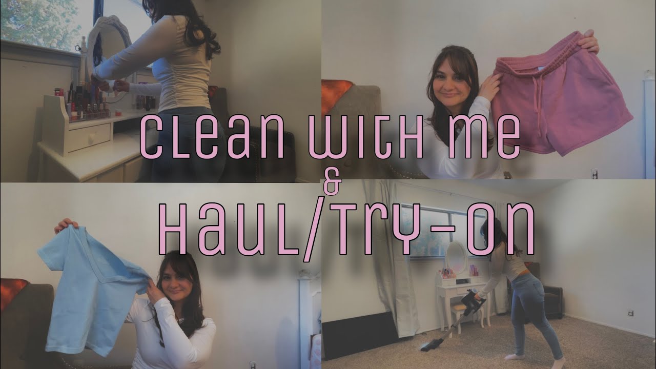 Cleaning/Haul&Try-On - YouTube