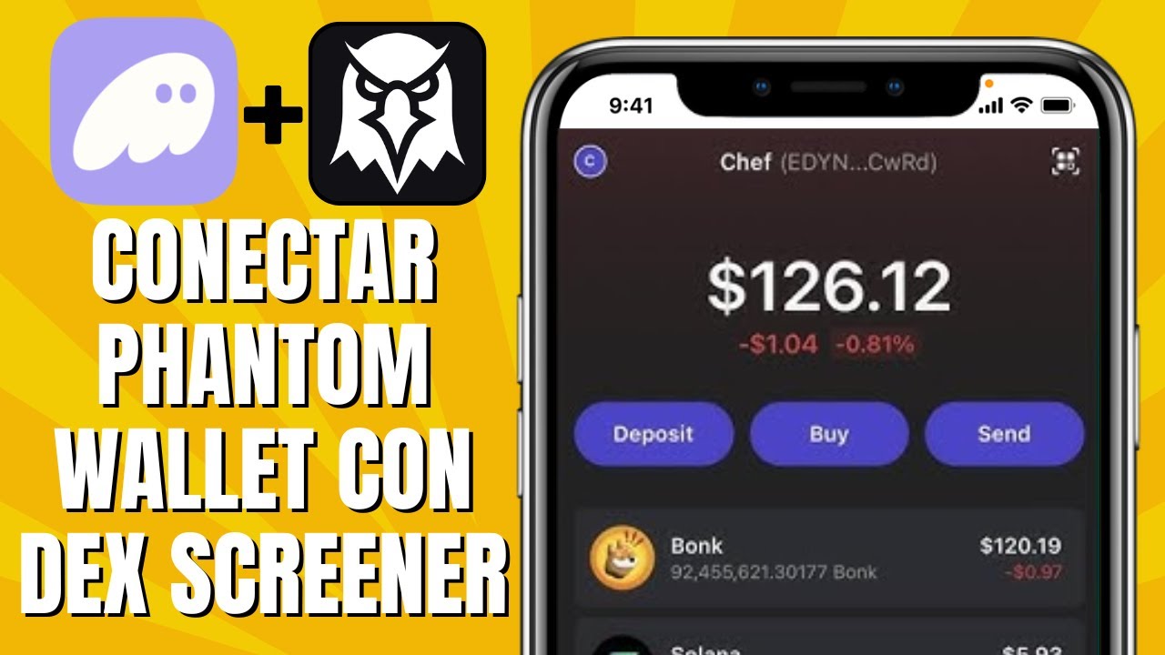 Cómo CONECTAR Phantom Wallet Con Dex Screener - YouTube