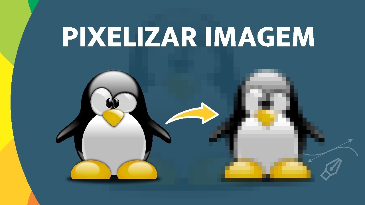 Como deixar uma imagem pixelizada - YouTube