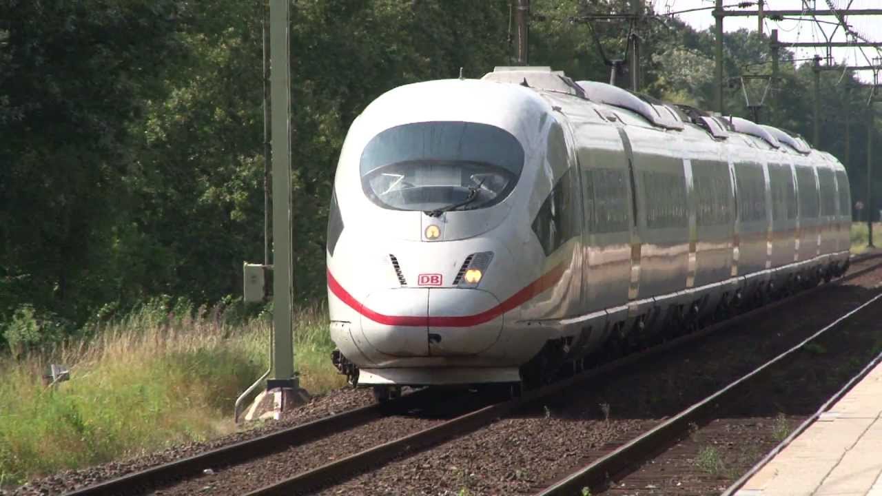 ICE 3 High Speed Train in the Netherlands - YouTube