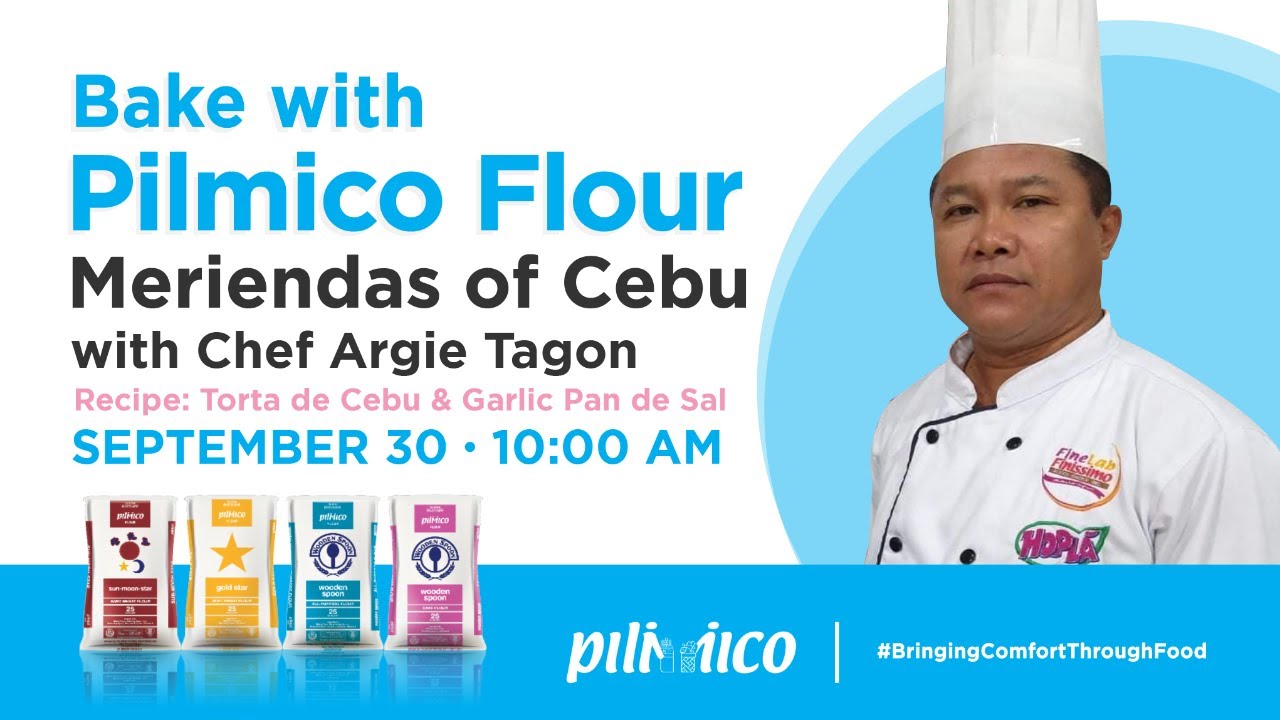 Bake with Pilmico Flour - Meriendas of Cebu (breads) by Chef Argie ...