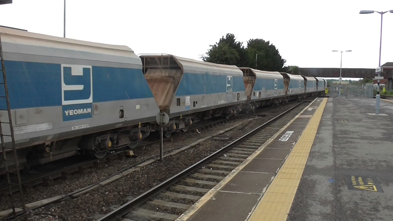 Hanson Class 59 no: 59101 @ Westbury {7B12} 03/07/2017. - YouTube