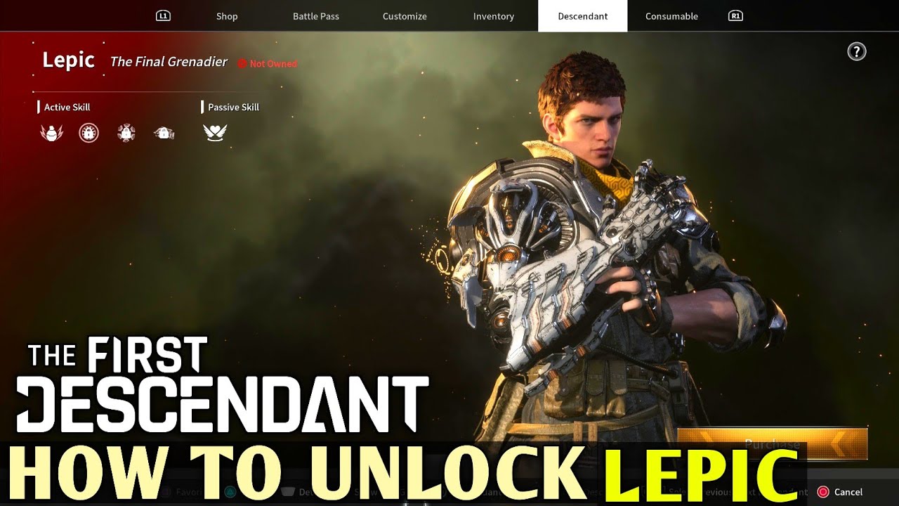 How to Unlock Lepic THE FIRST DESCENDANT Lepic Unlock | The First ...