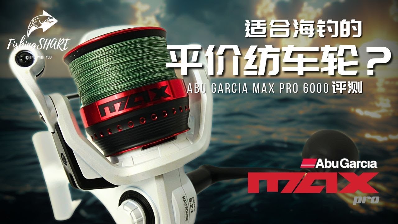 【FishingShare】ABU GARCIA MAX PRO 6000评测：适合海钓的平价纺车轮？A Budget SPINNING ...