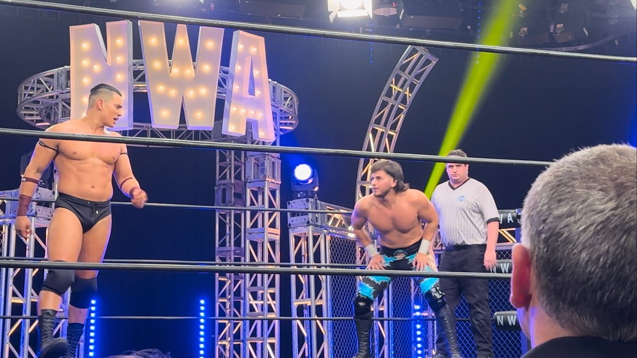 Damian Fenrir vs Joe Alonzo NWA 4/12/24 - YouTube