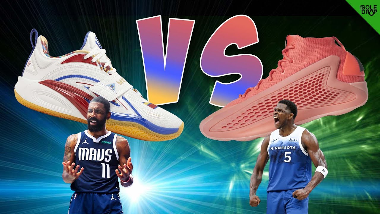 Kyrie Vs Anthony Edwards! Who Has the BETTER SHOE? Anta KAI 1 vs Adidas ...