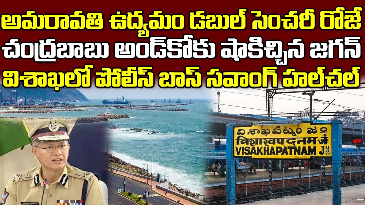 విశాఖలో పోలీస్ బాస్...రాజధాని ఏర్పాట్లు చకచకా| AP DGP Visits Vizag For ...